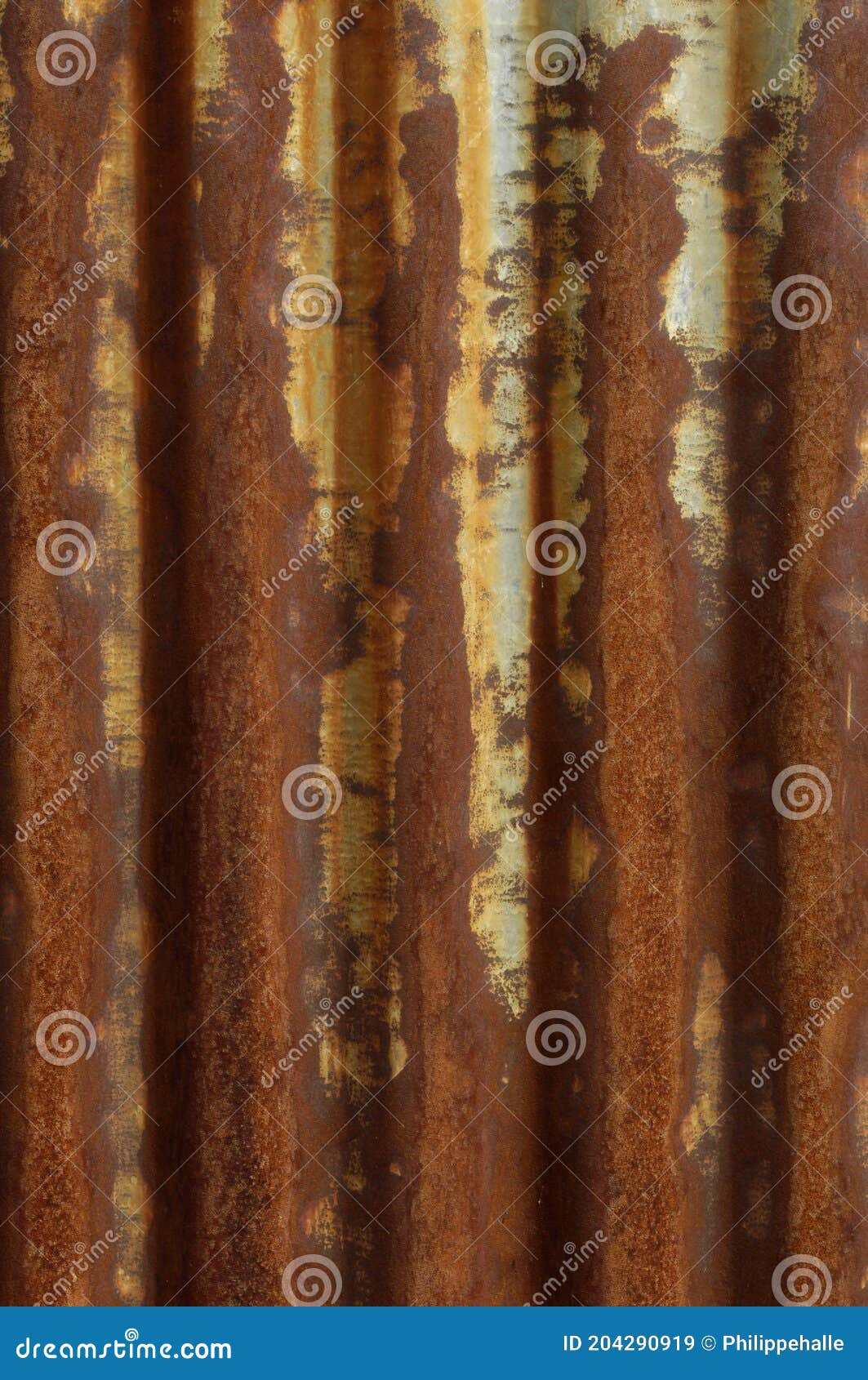 Old and rusty sheet metal stock image. Image of metal - 204290919