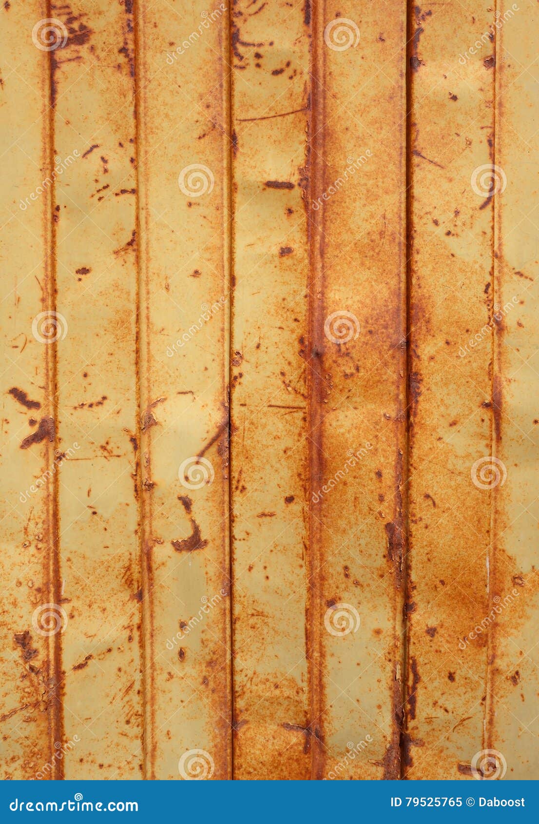 Old rusty sheet metal wall stock image. Image of scratched - 79525765
