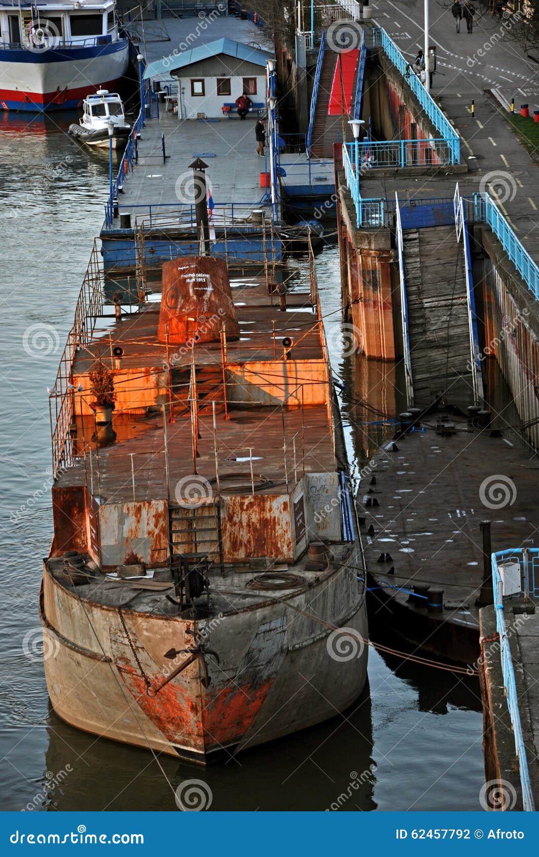 Old rusty ship stock photo. Image of port, travel, abandoned - 62457792