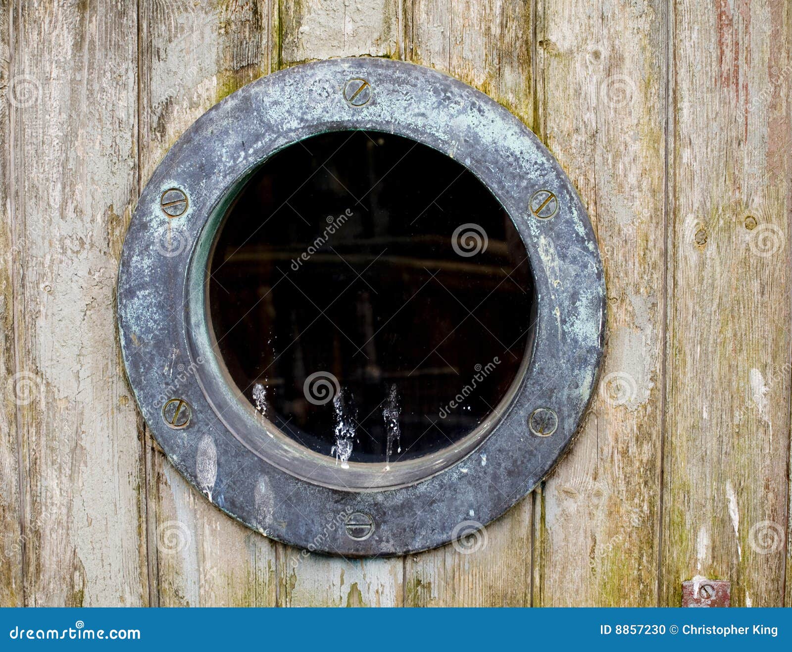 An Old Rusty Ship Port Hole Stock Photo - Image of side, shape: 8857230
