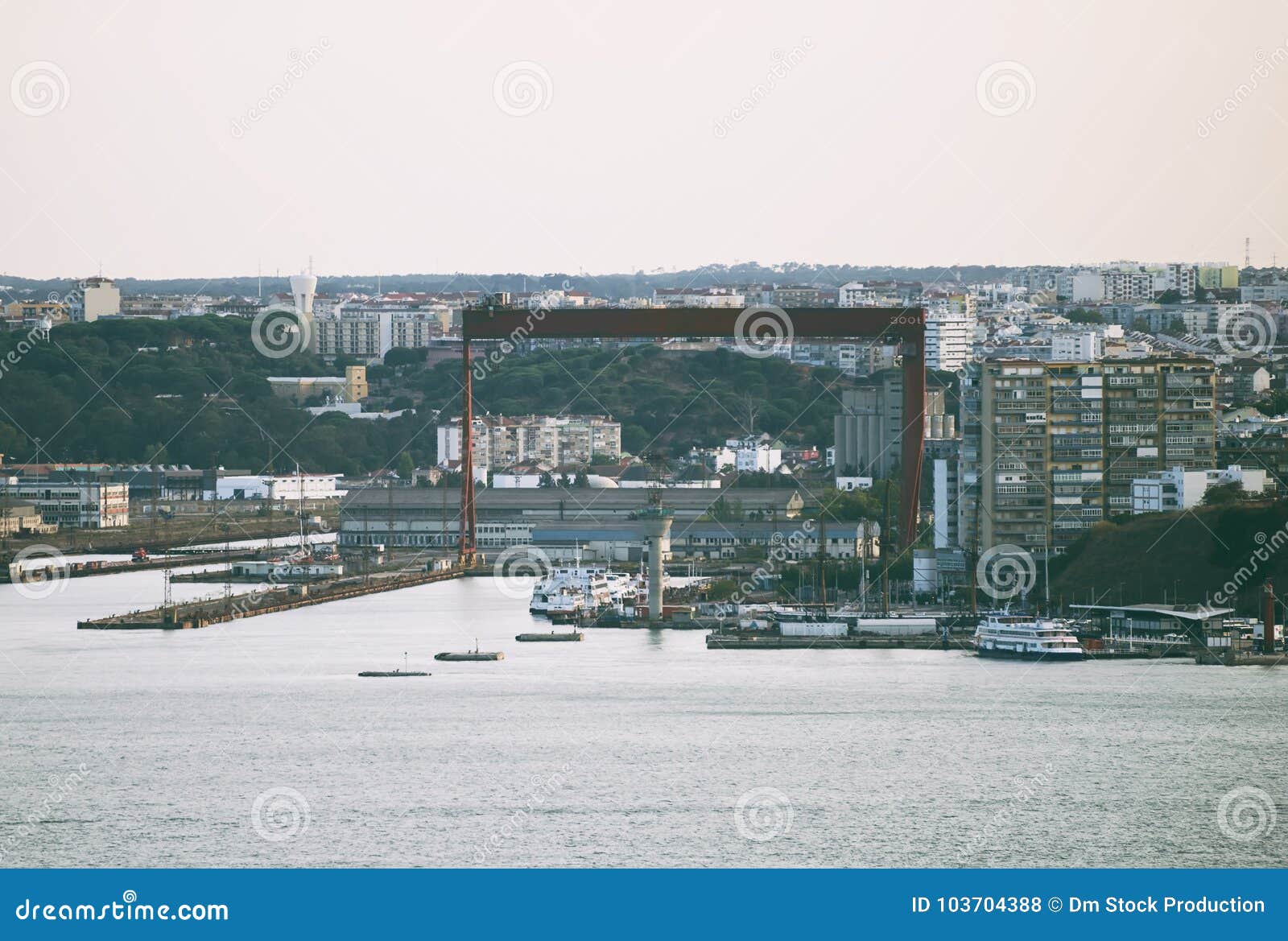 Old rusty shipyard. stock photo. Image of nautical, industry - 103704388
