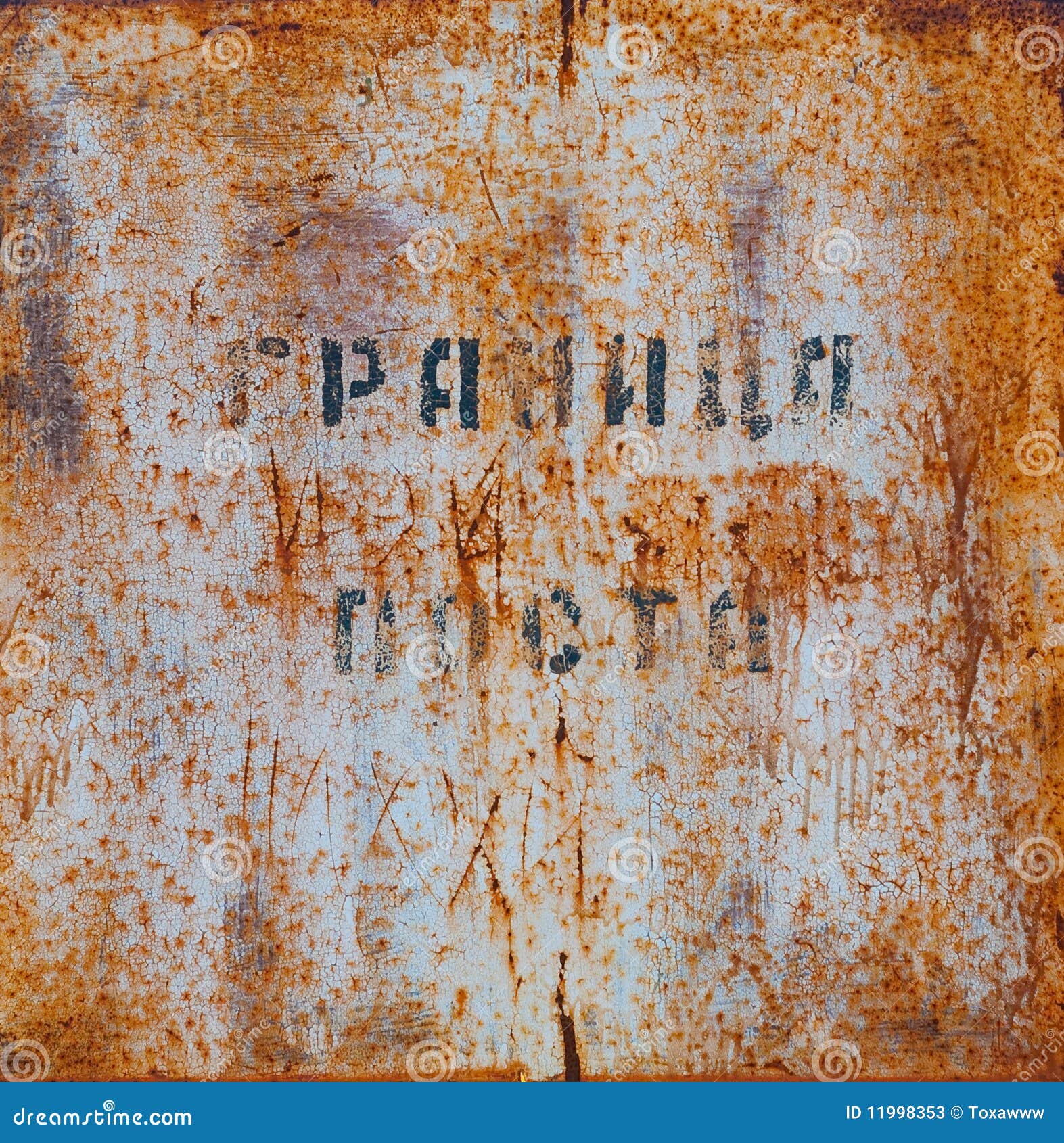 Old rusty sign stock image. Image of level, inscription - 11998353