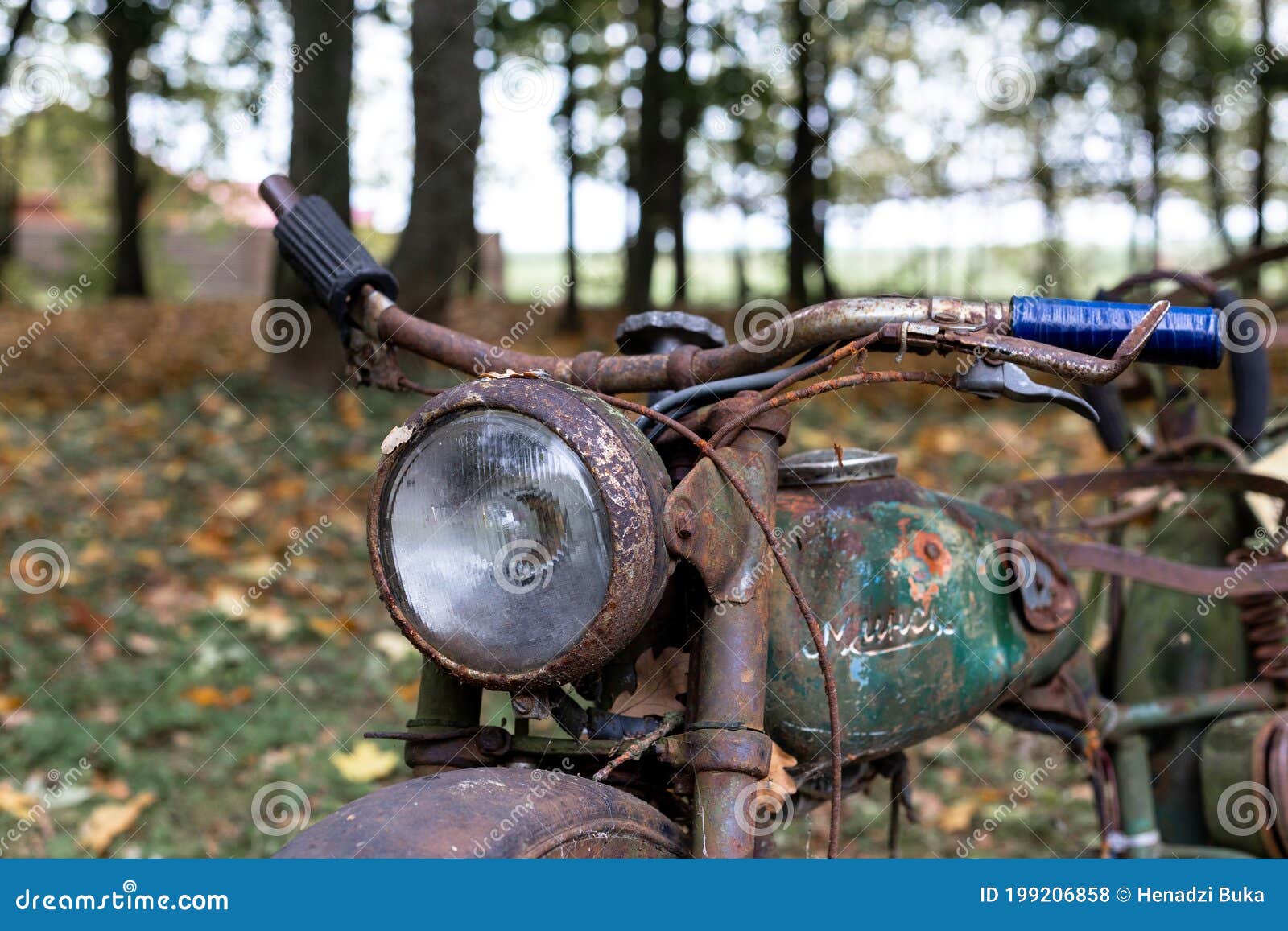 Old, Rusty Soviet Motorcycle Editorial Stock Photo - Image of drive ...