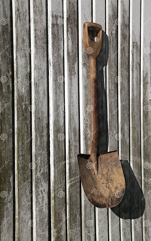 Old rusty spade stock image. Image of romantic, lines - 19819791
