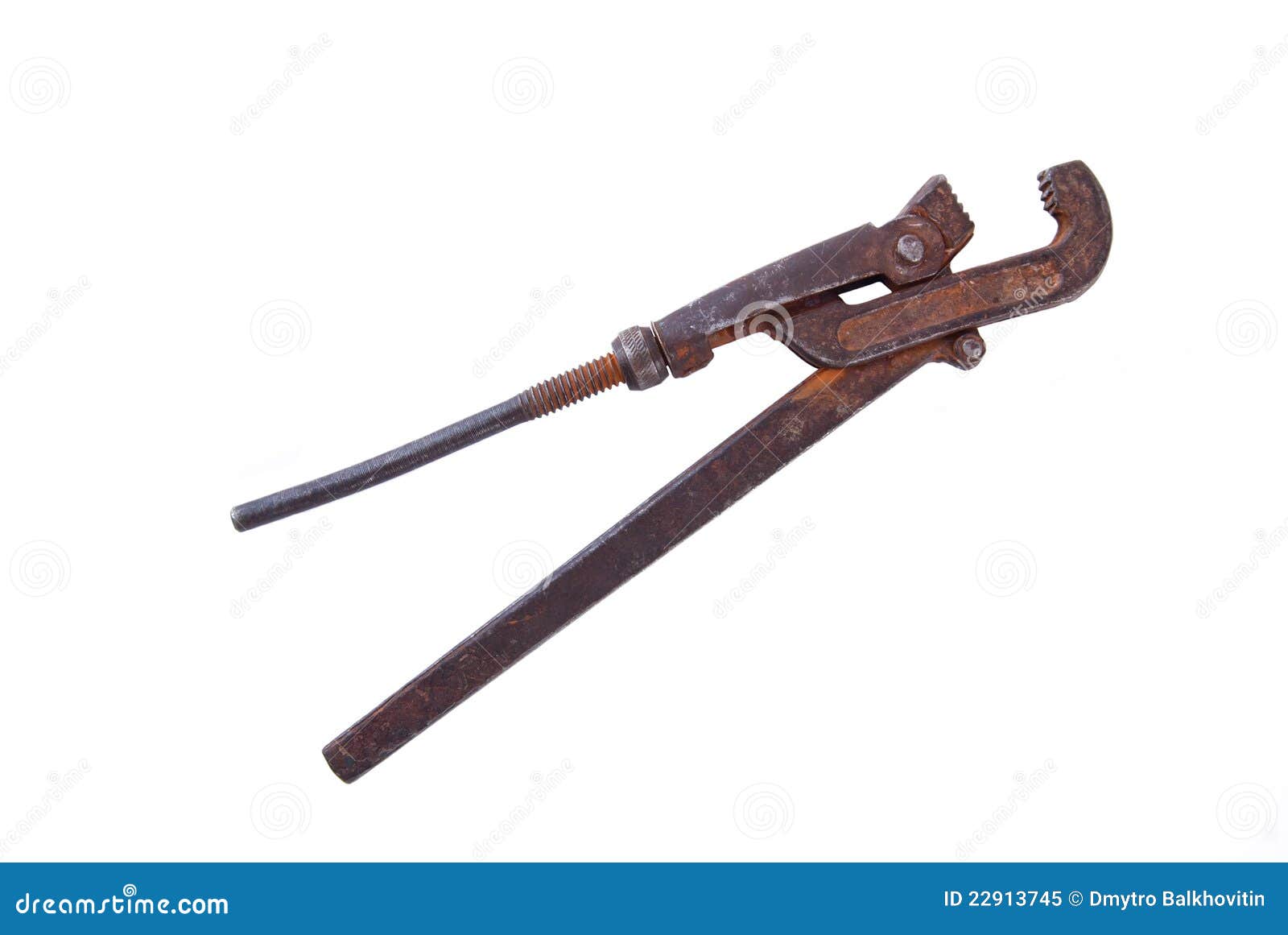 Old rusty spanner stock image. Image of rust, steel, hardware - 22913745