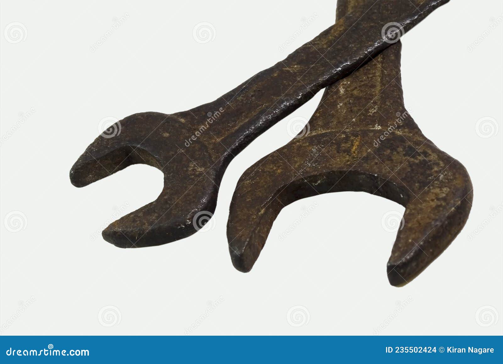 Old Rusty spanner stock photo. Image of industry, rusted - 235502424