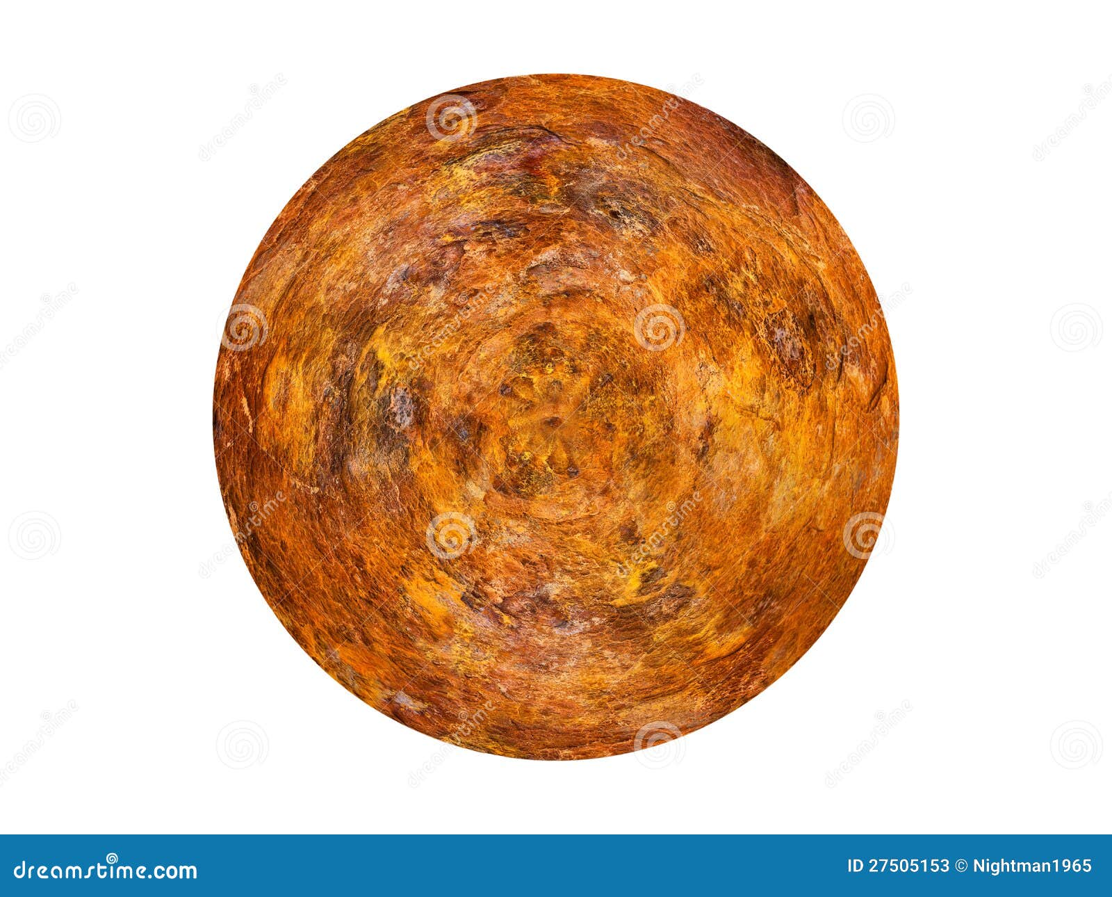 Old rusty sphere stock image. Image of iron, material - 27505153