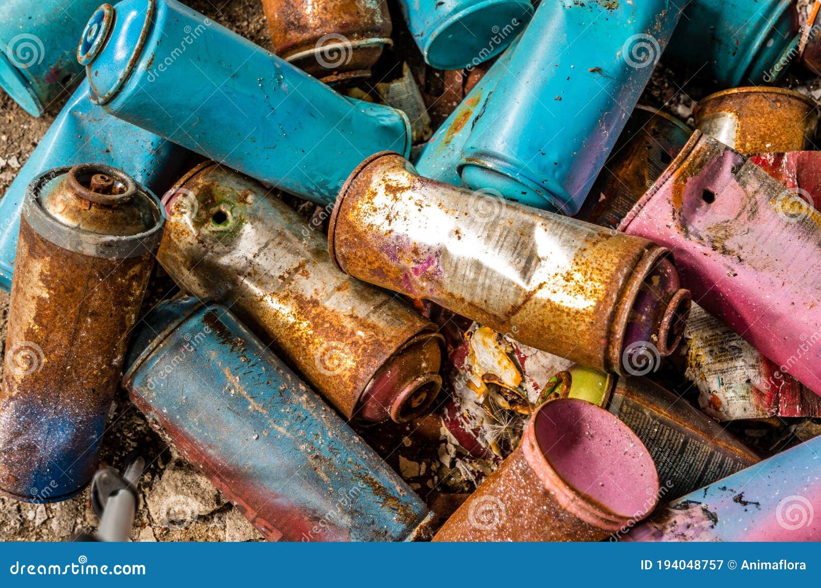 Old Rusty Spray Cans Stock Photos - Free & Royalty-Free Stock Photos ...