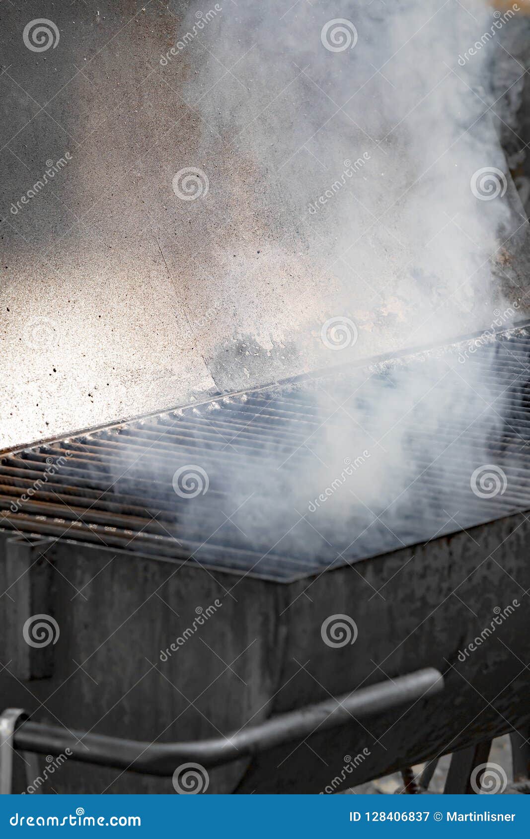 Steaming barbecue grill stock image. Image of barbee - 128406837
