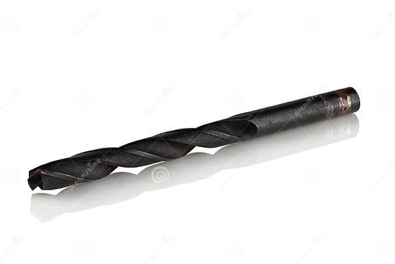 Old, rusty steel drill bit stock image. Image of rusty - 271755429
