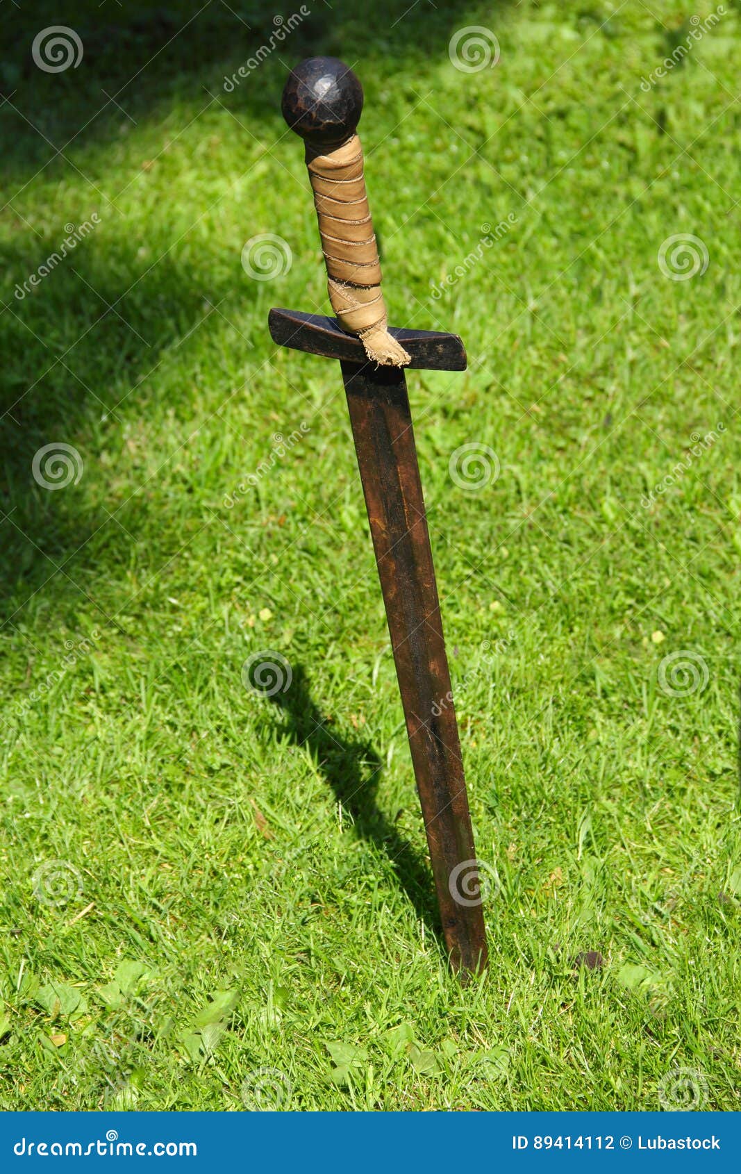 Rusty Sword And Sheath Isolated On White Background Royalty-Free Stock ...