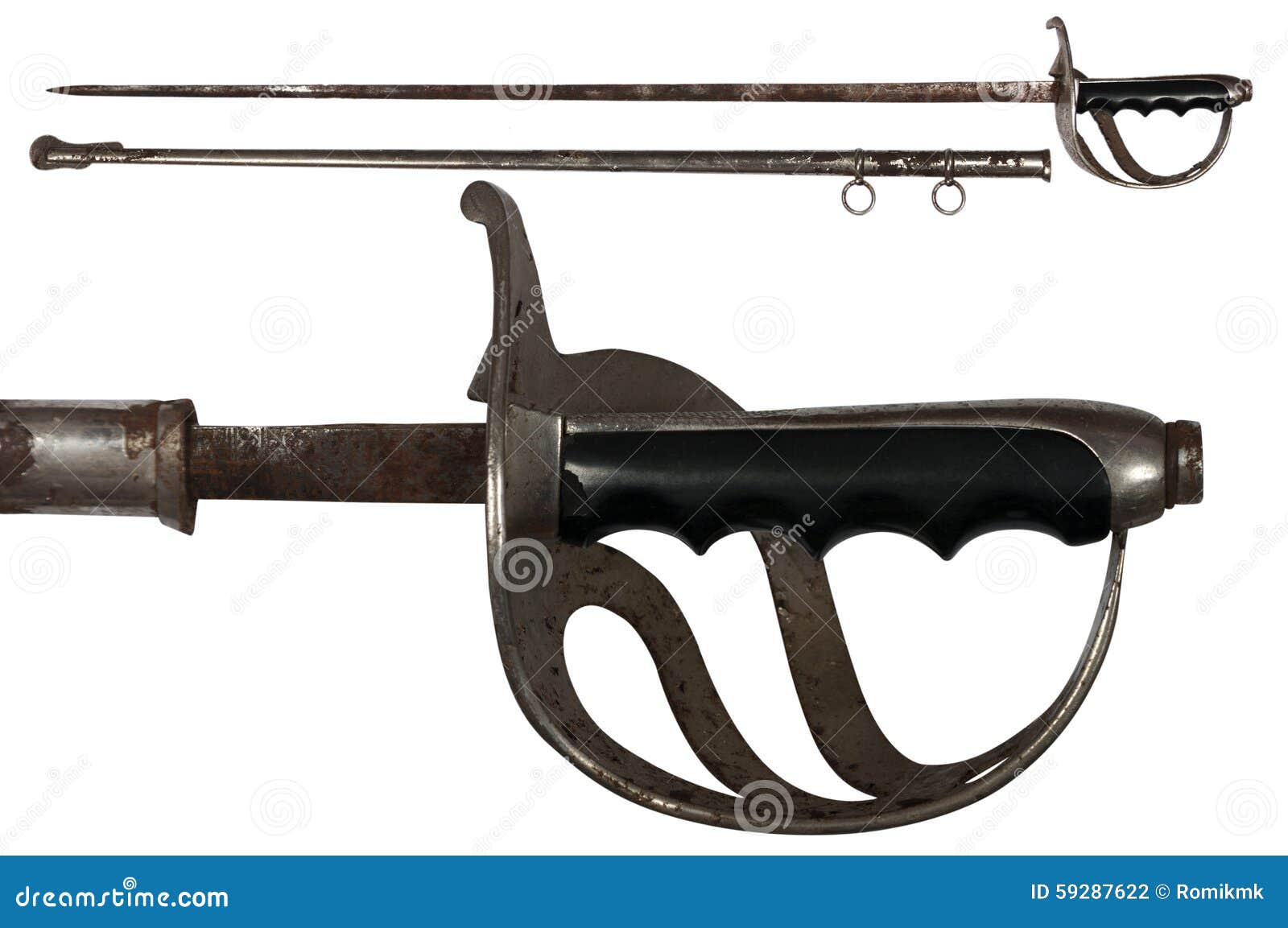 Old rusty sword stock photo. Image of competition, scabbard - 59287622