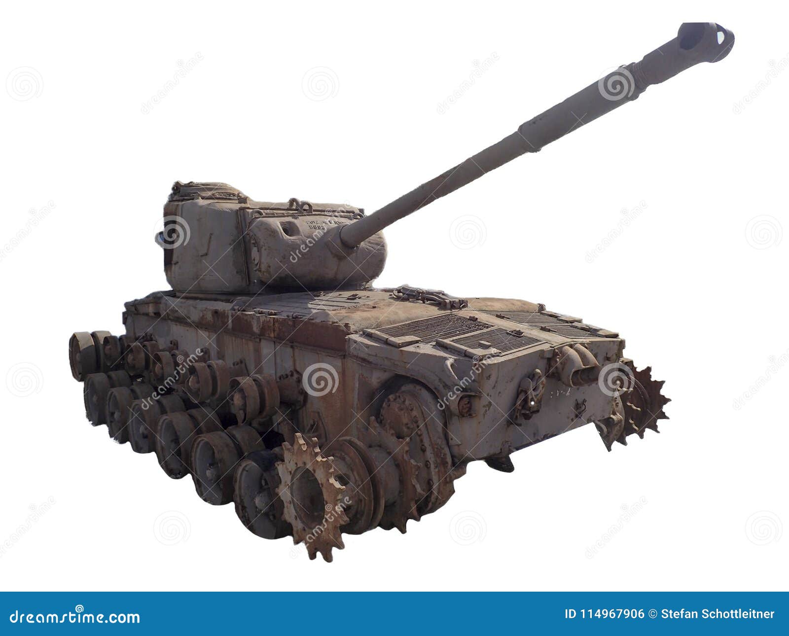 Old Rusty Tank White Backround Stock Photo - Image of petrol, energy ...