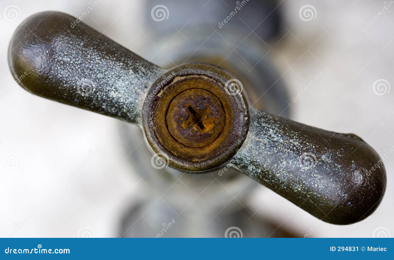 Old Rusty Tap - Shallow Depth of Field Stock Image - Image of detail ...