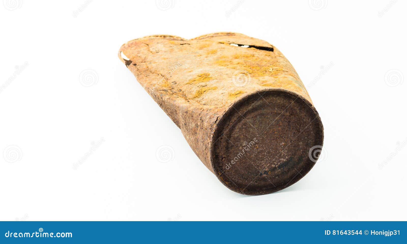 Old rusty tin can stock photo. Image of empty, comestible - 81643544