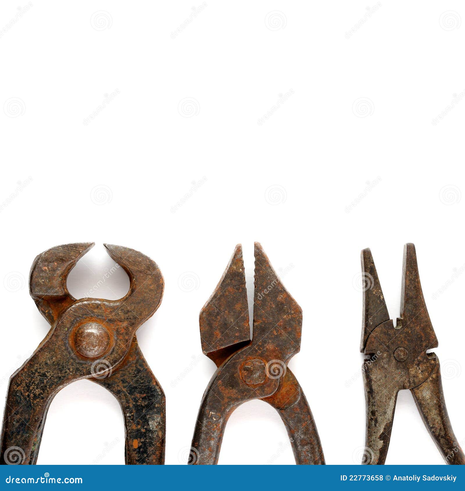 Old rusty tools stock photo. Image of iron, objects, pliers - 22773658