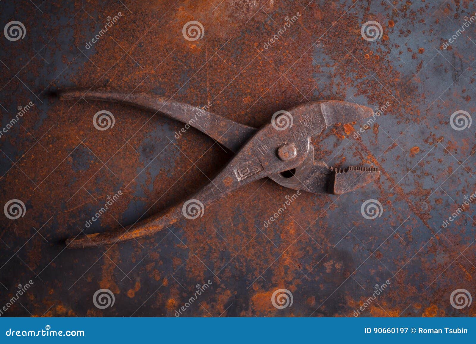 Old rusty tools stock image. Image of home, metallic - 90660197