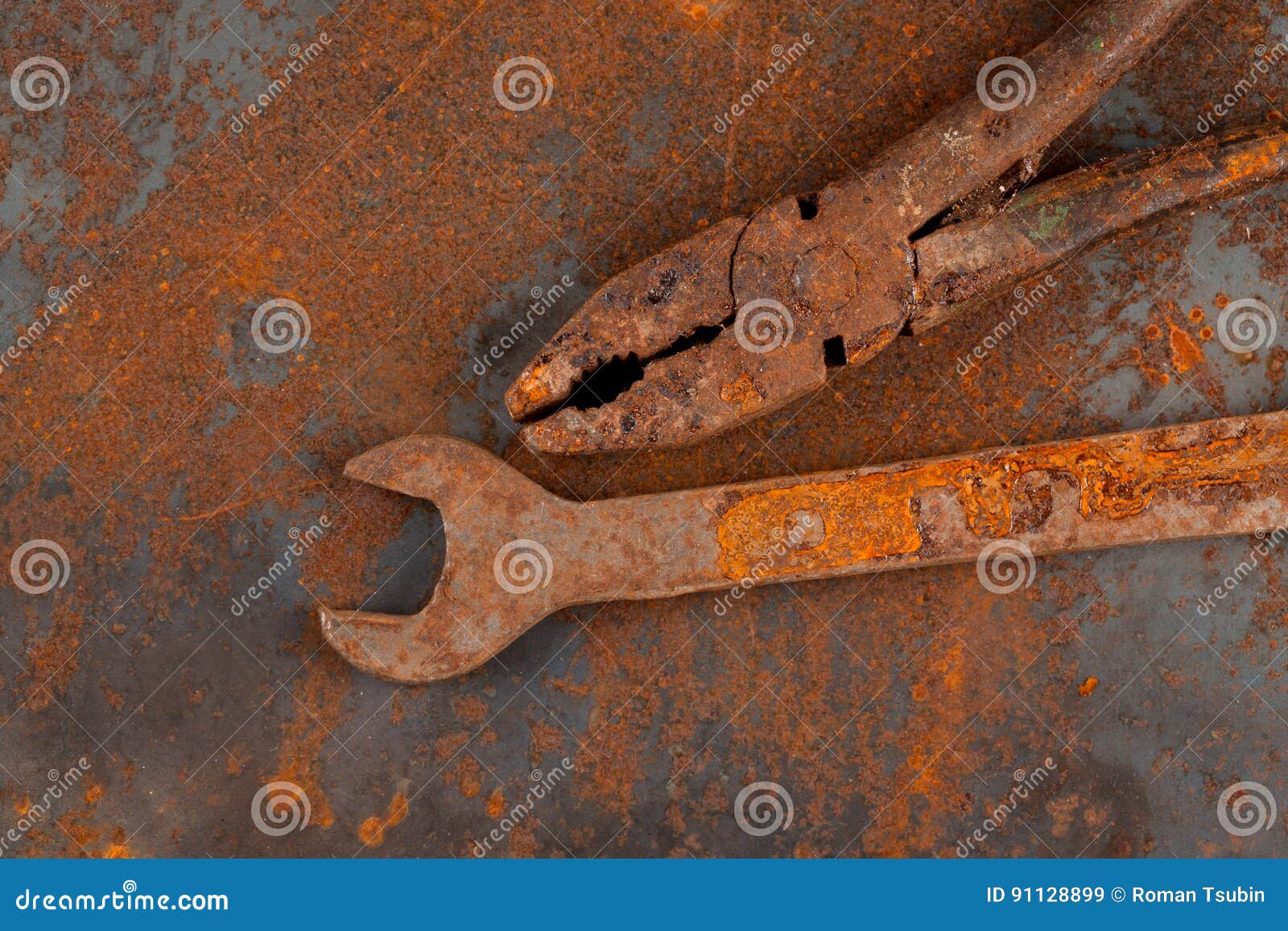 Old rusty tools stock image. Image of iron, locksmith - 91128899