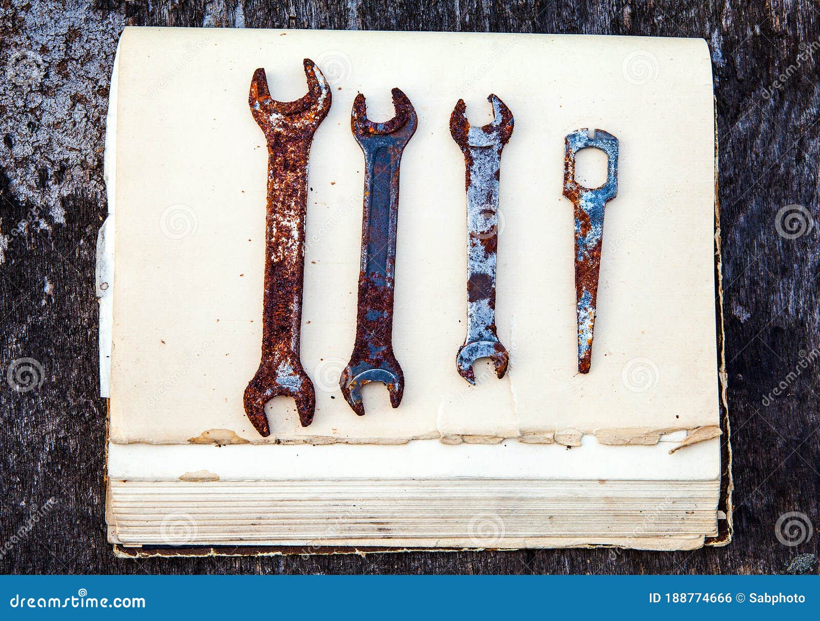 Old Rusty Tools stock photo. Image of hobbies, antique - 188774666