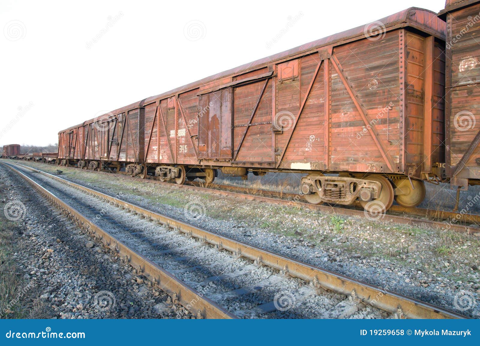 Old rusty train stock photo. Image of road, rusty, heavy - 19259658