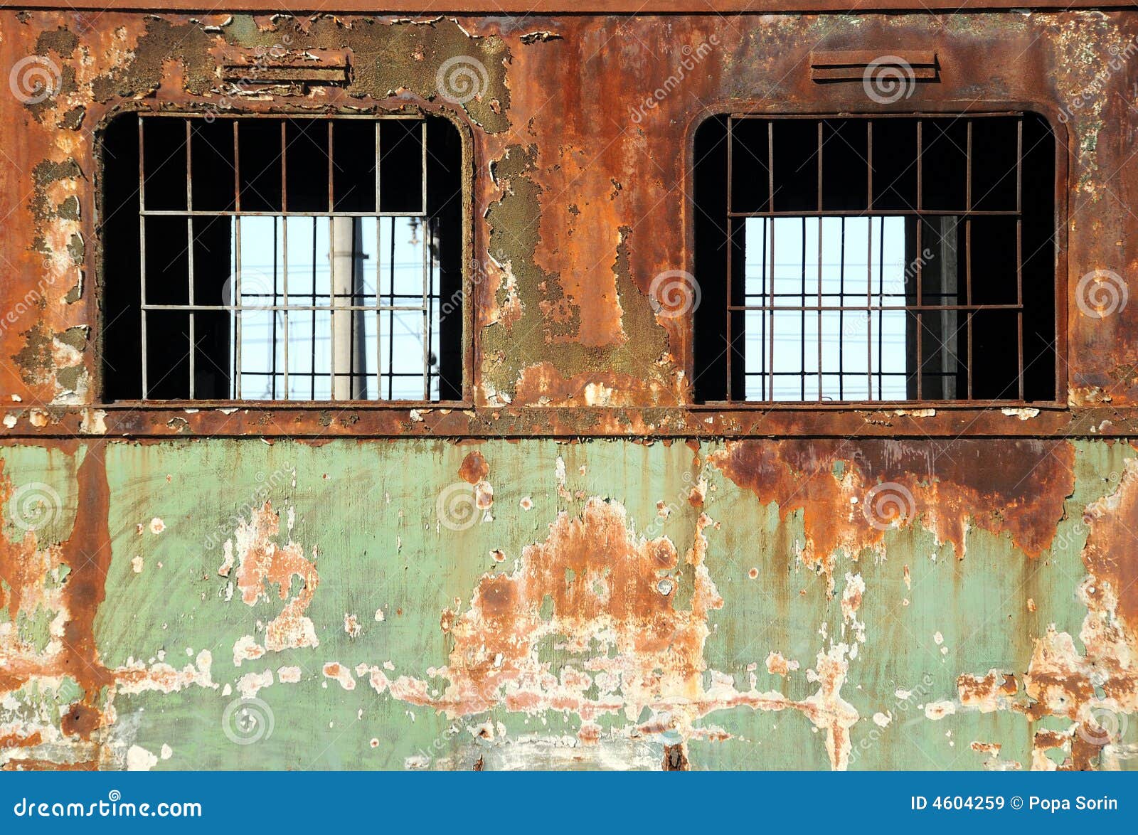 Old Rusty Train Wagon Royalty-Free Stock Photo | CartoonDealer.com ...