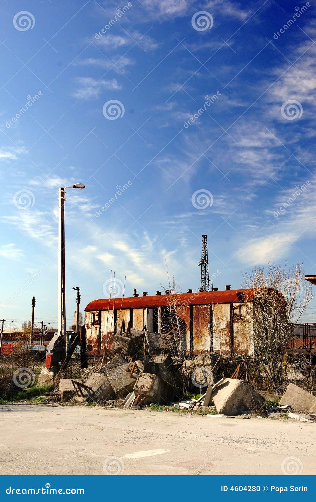 Old Rusty Train Wagon Royalty-Free Stock Photo | CartoonDealer.com ...