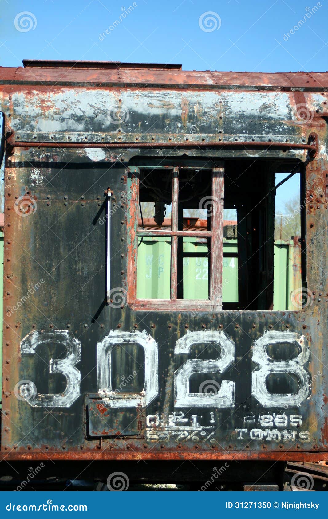 Rusty Old Train Carriage Stock Photography | CartoonDealer.com #49259300