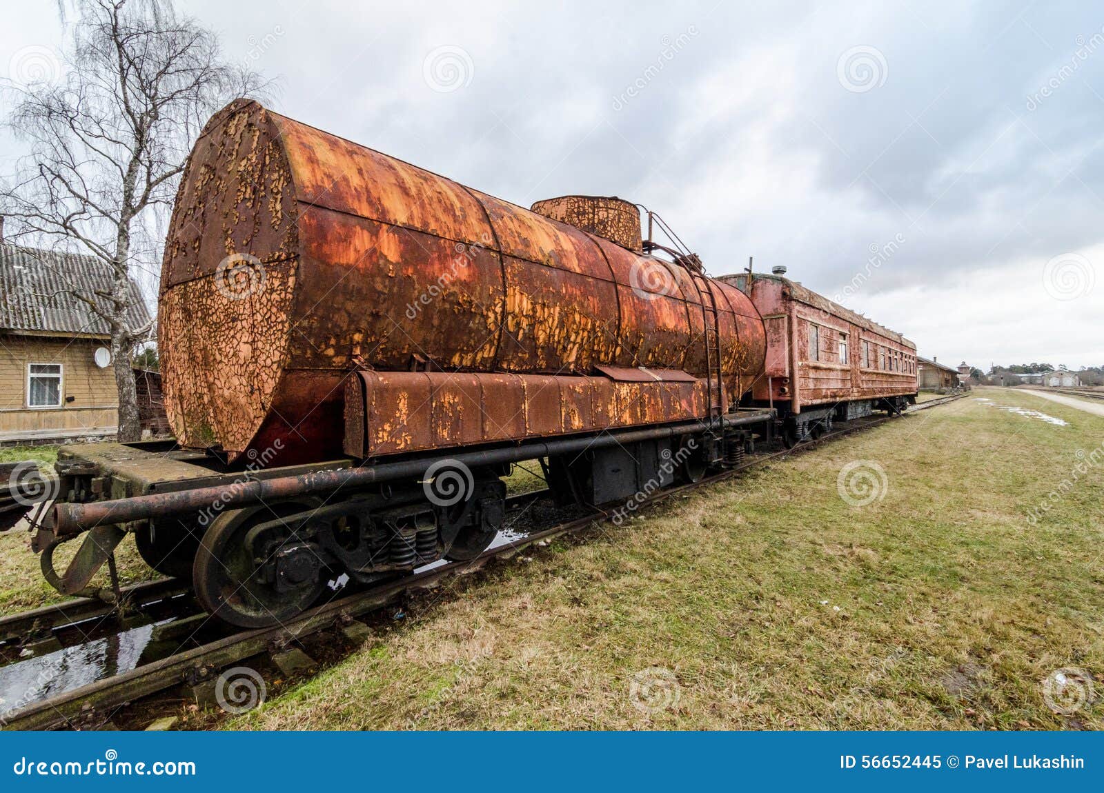 Old rusty train stock image. Image of winter, transport - 56652445