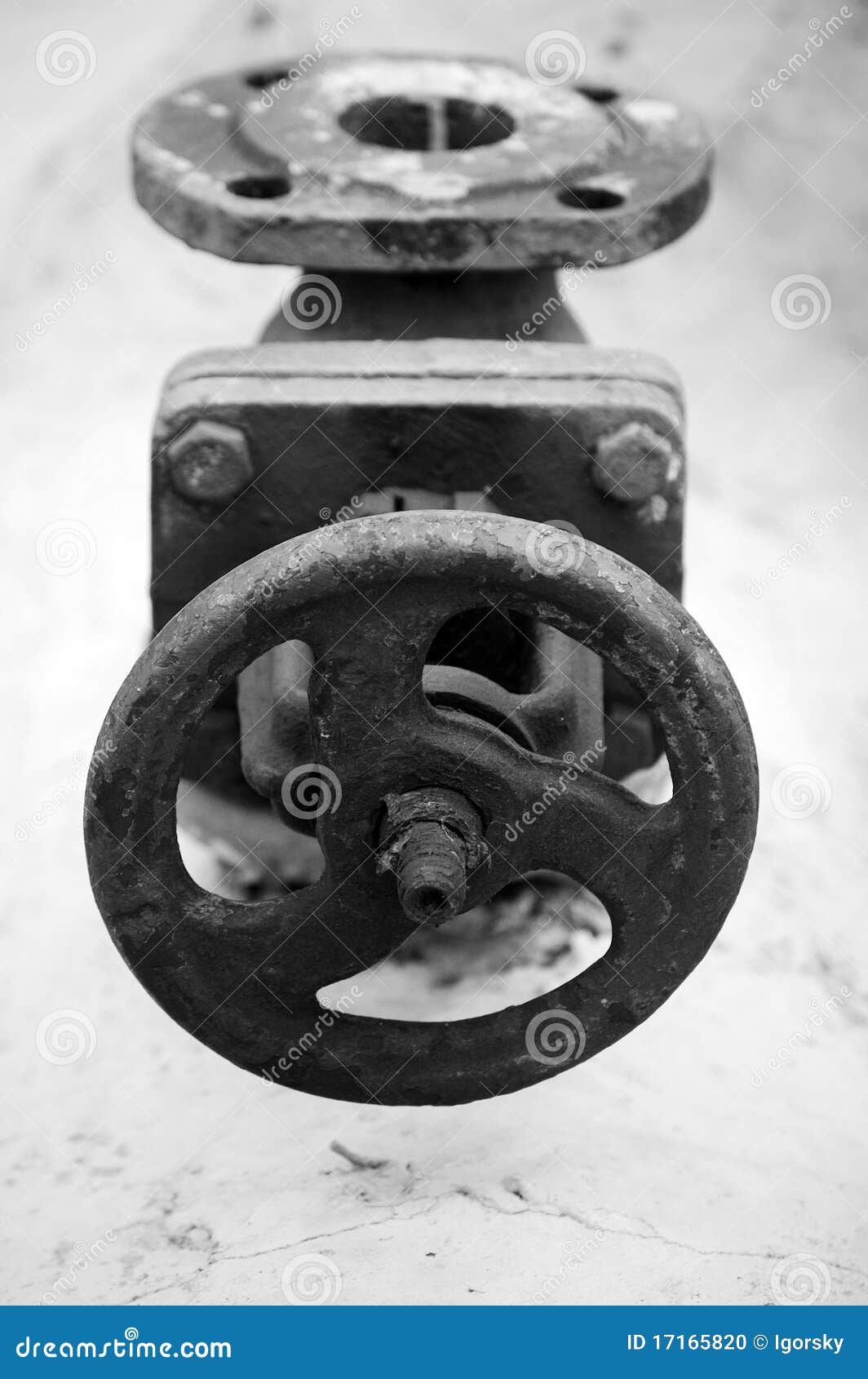 Old rusty valve stock photo. Image of rusty, grunge, industry - 17165820