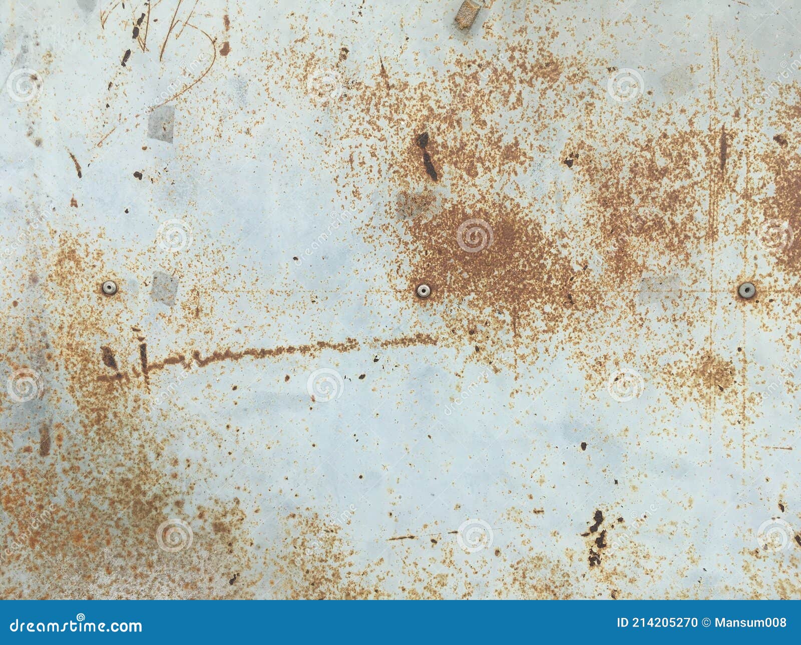 Old rusty wall texture stock photo. Image of wall, iron - 214205270