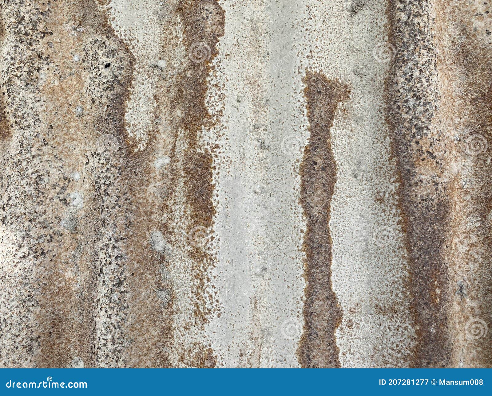 Old rusty wall texture stock image. Image of weathered - 207281277