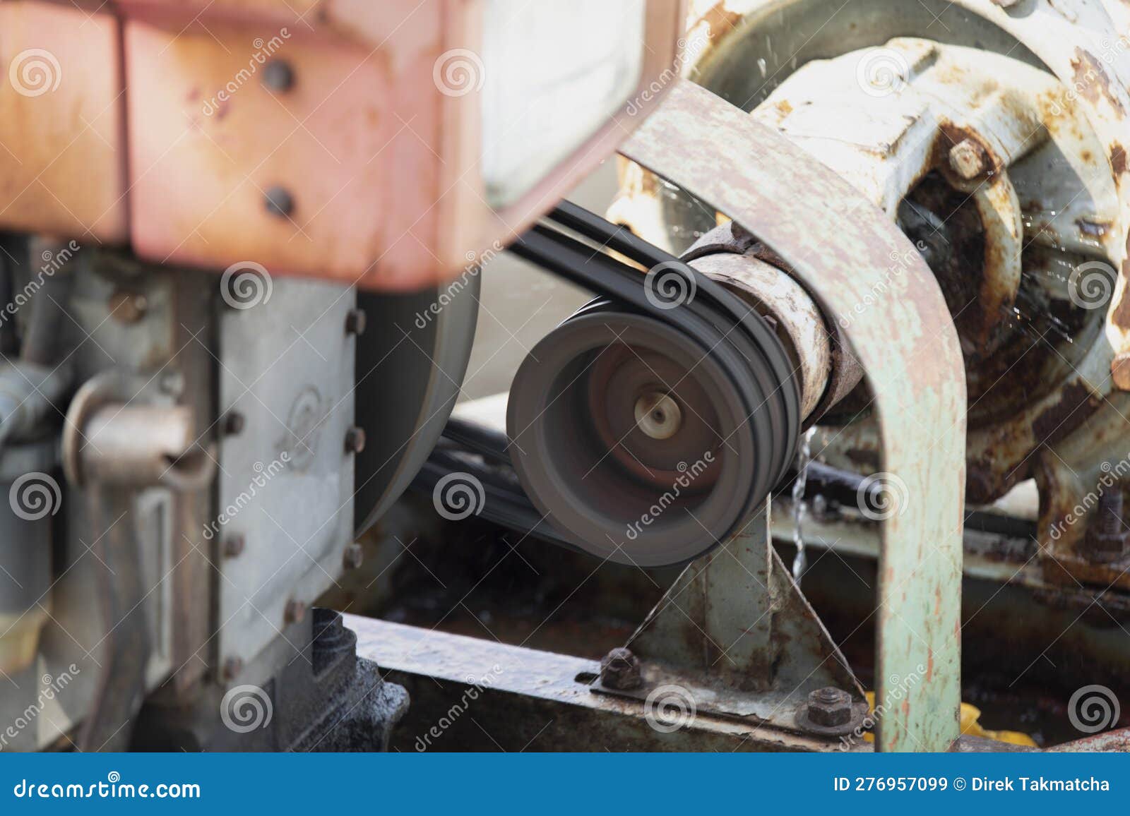 Old and rusty water pump stock image. Image of metallic - 276957099