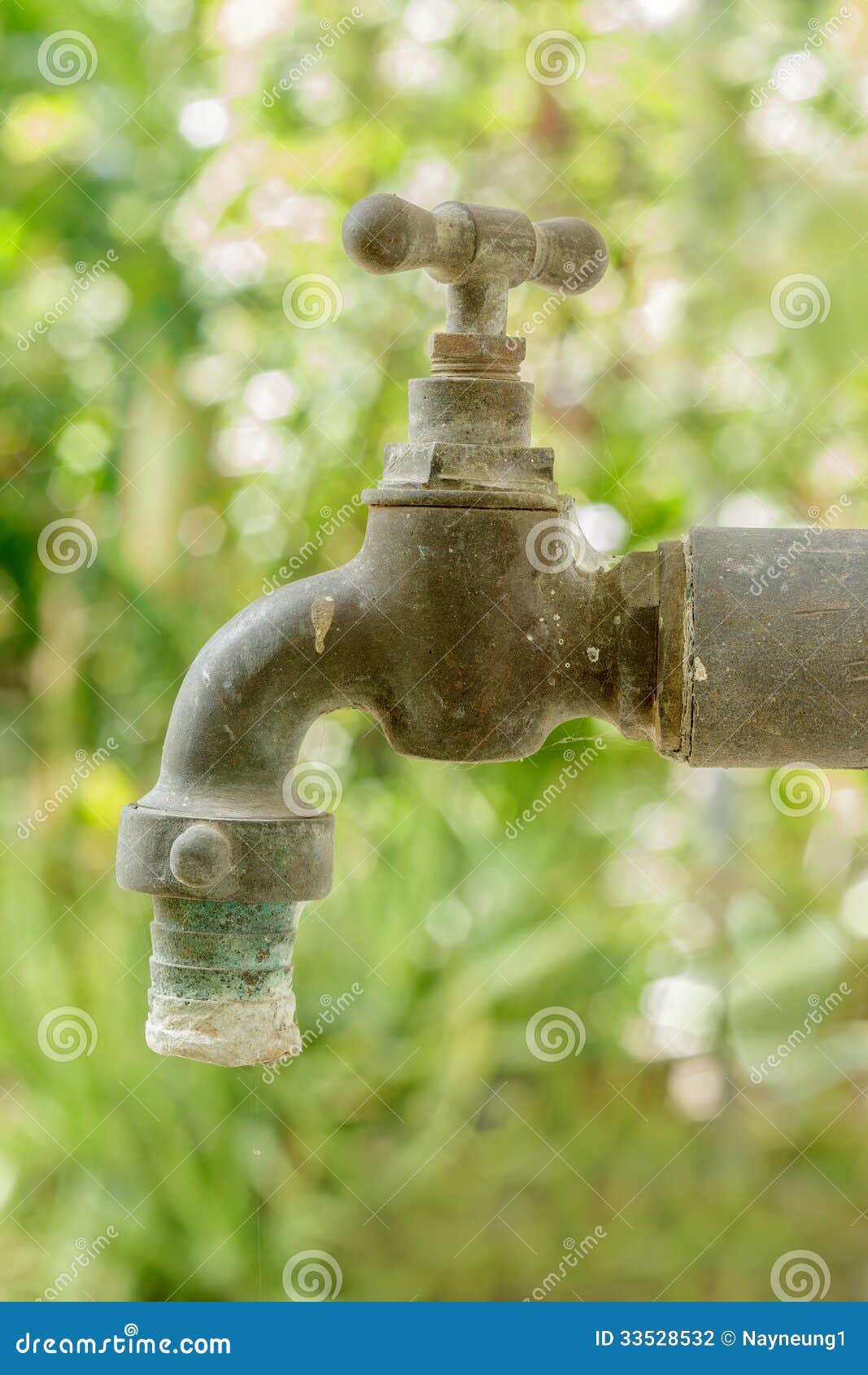 Old rusty water tap stock photo. Image of fall, outdoor - 33528532