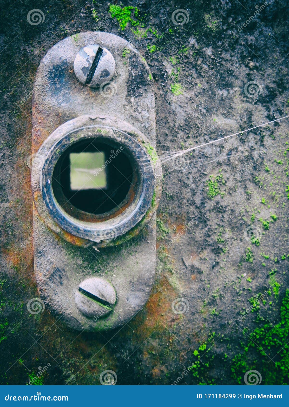 Old Rusty and Weathered Key Hole Stock Image - Image of people, feature ...