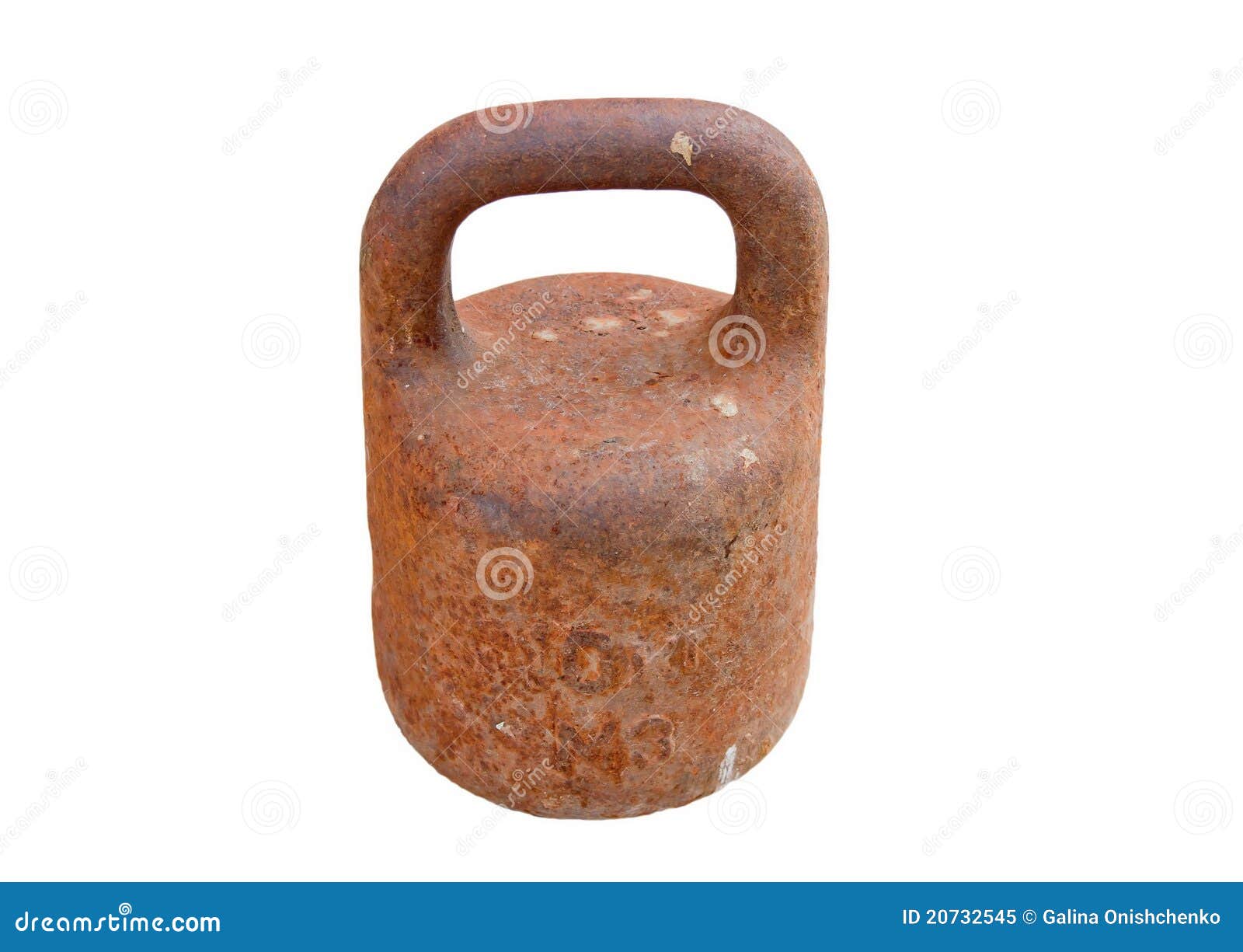 Old rusty weight stock image. Image of material, details - 20732545