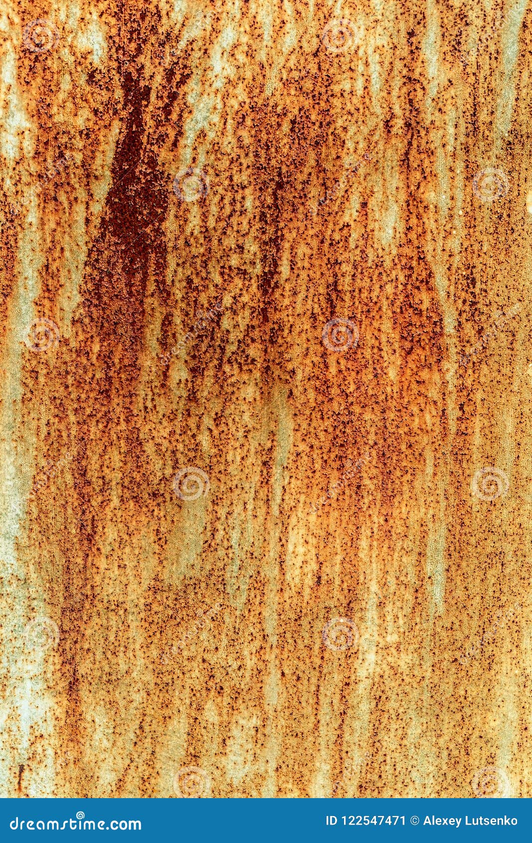 Old Rusty White Metal Background. Stock Image - Image of flaked, dirty ...