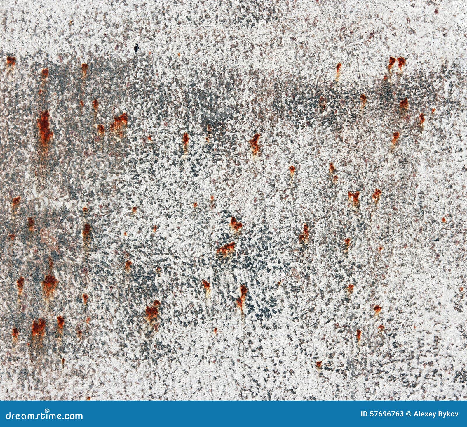 Old Rusty White Metallic Background. Stock Image - Image of rust ...
