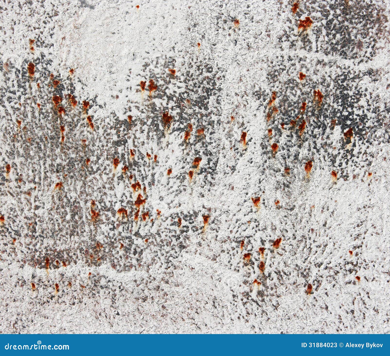 Old Rusty White Metallic Background. Stock Image - Image of metal ...