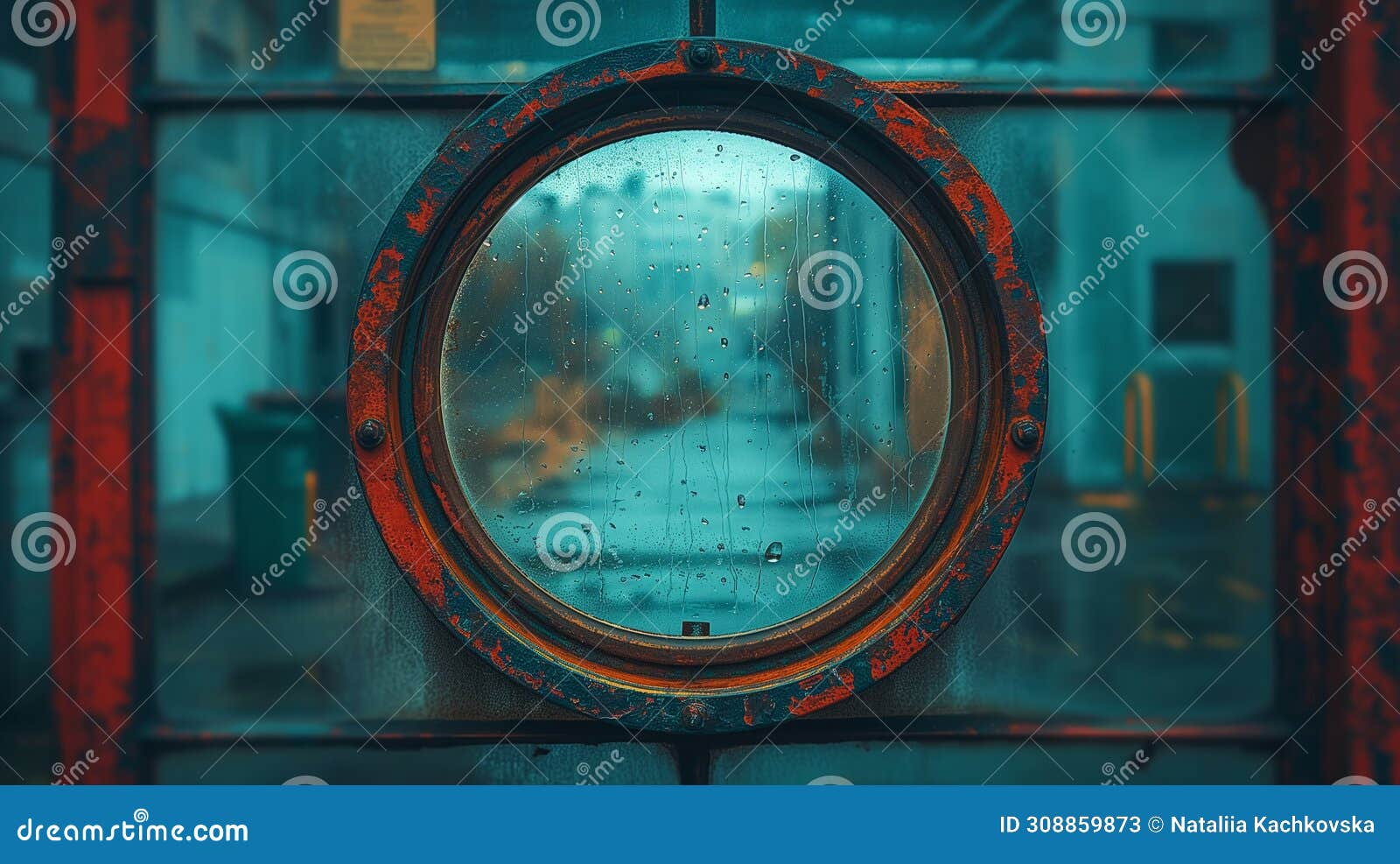 Rusty Window Bars Stock Illustration | CartoonDealer.com #4514806