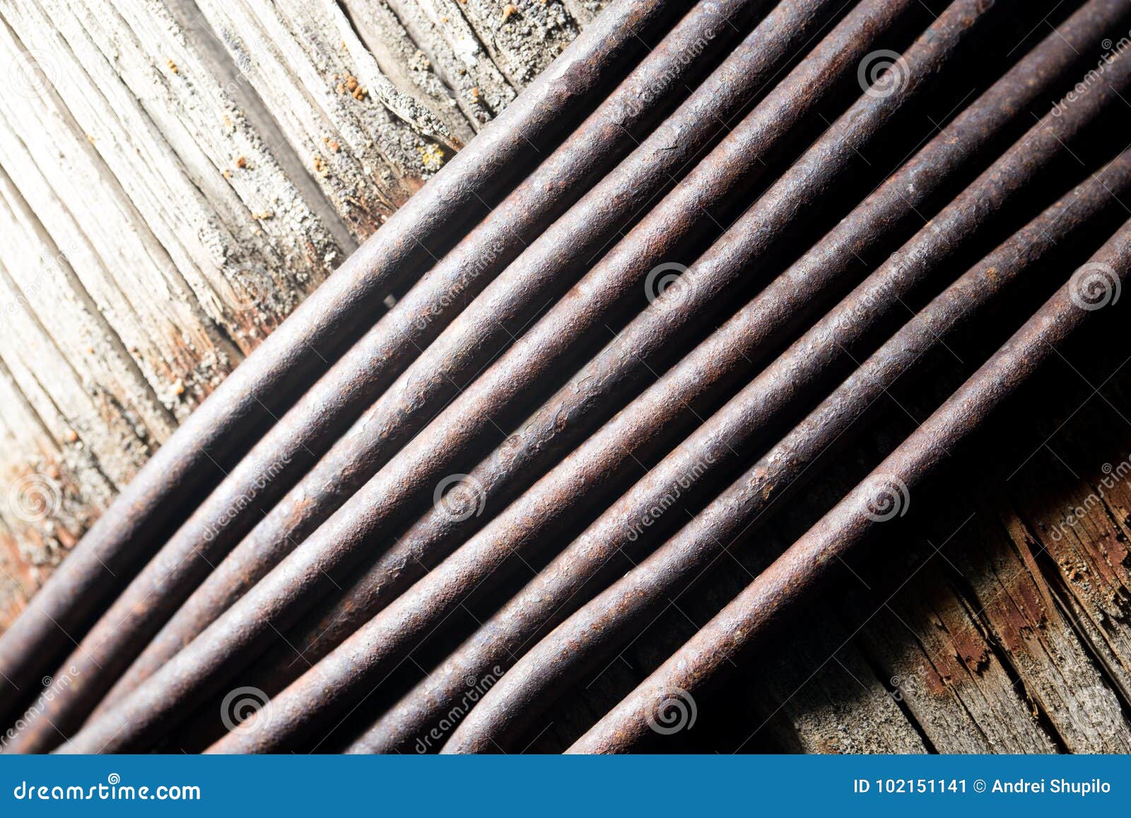 Old rusty wire stock image. Image of shape, build, rusty - 102151141