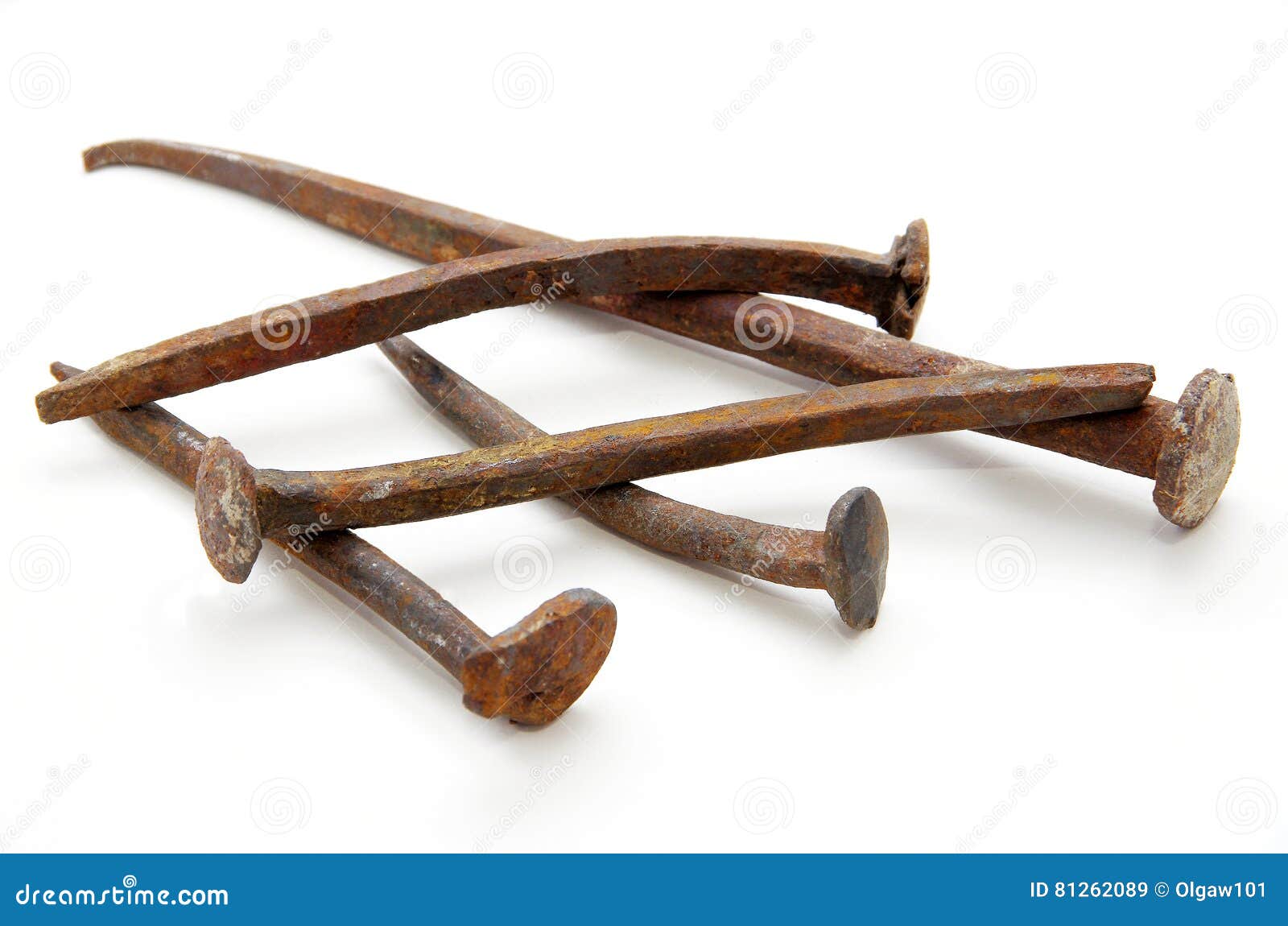 Rusty Iron Nails
