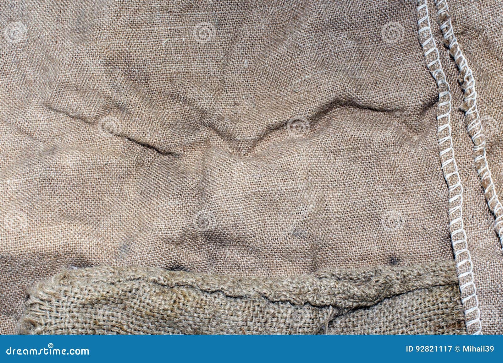 Old sack closeup texture stock image. Image of cloth - 92821117