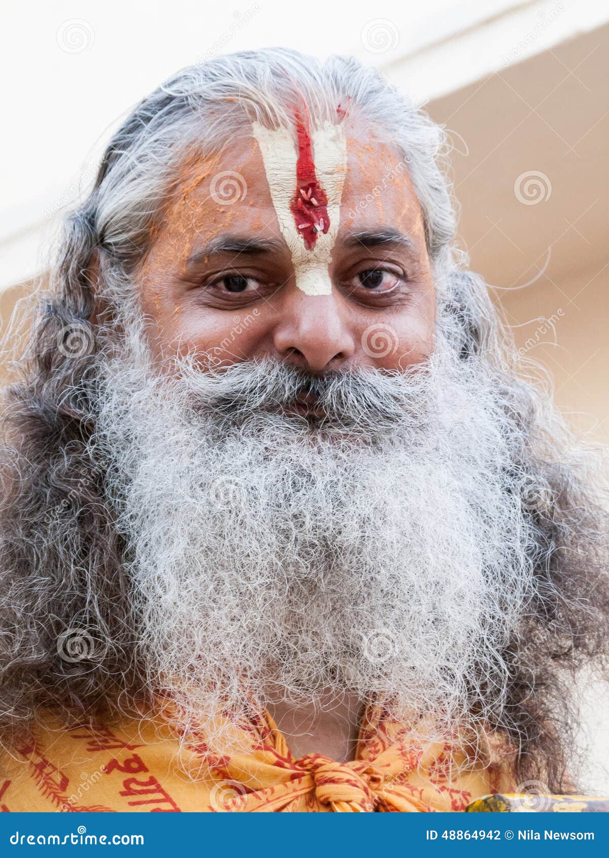 Old Sadhu editorial photography. Image of brindavan, indian - 48864942