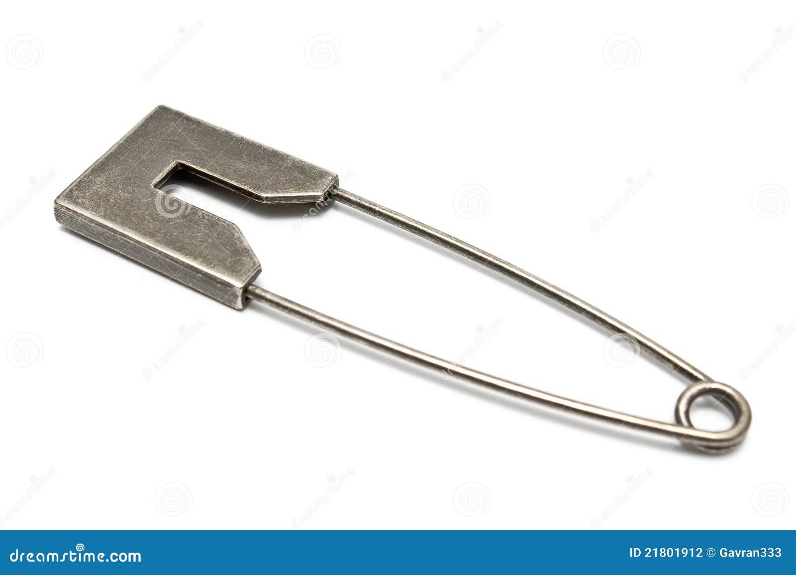 Old safety pin stock photo. Image of background, garment - 21801912