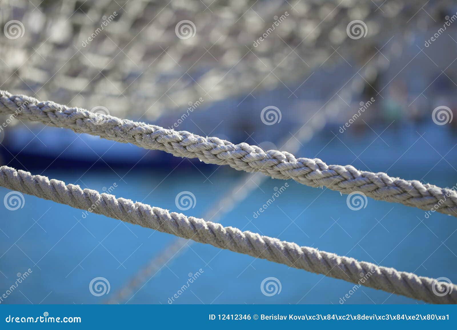 Old sail boat rope stock photo. Image of boat, sail, rope - 12412346