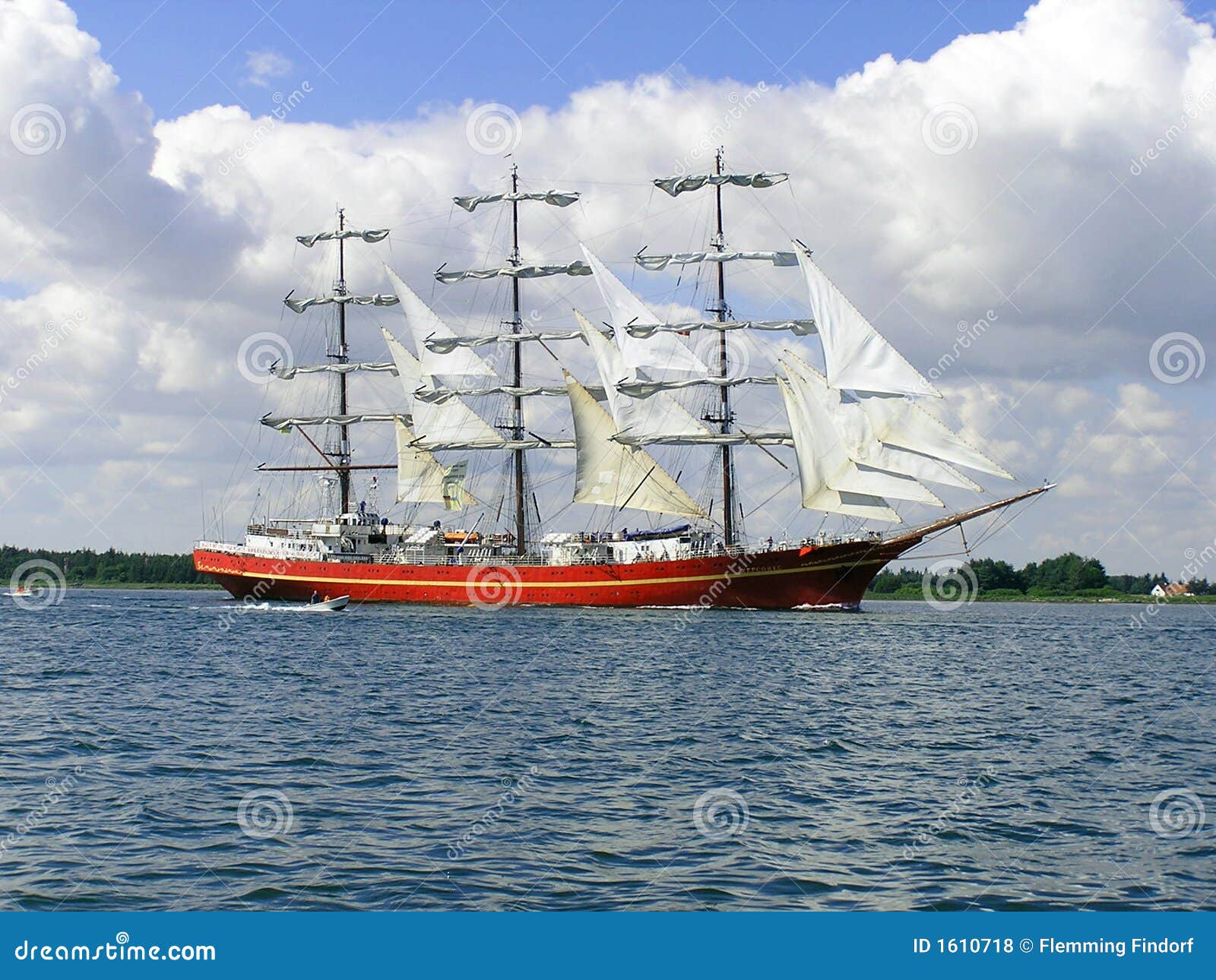 Old Sail-ship stock photo. Image of ship, sailing, nature - 1610718