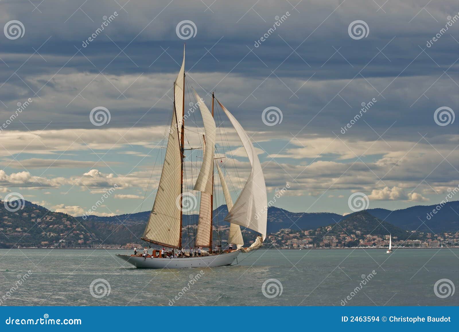 Old sailing boat stock photo. Image of sailing, liquid - 2463594