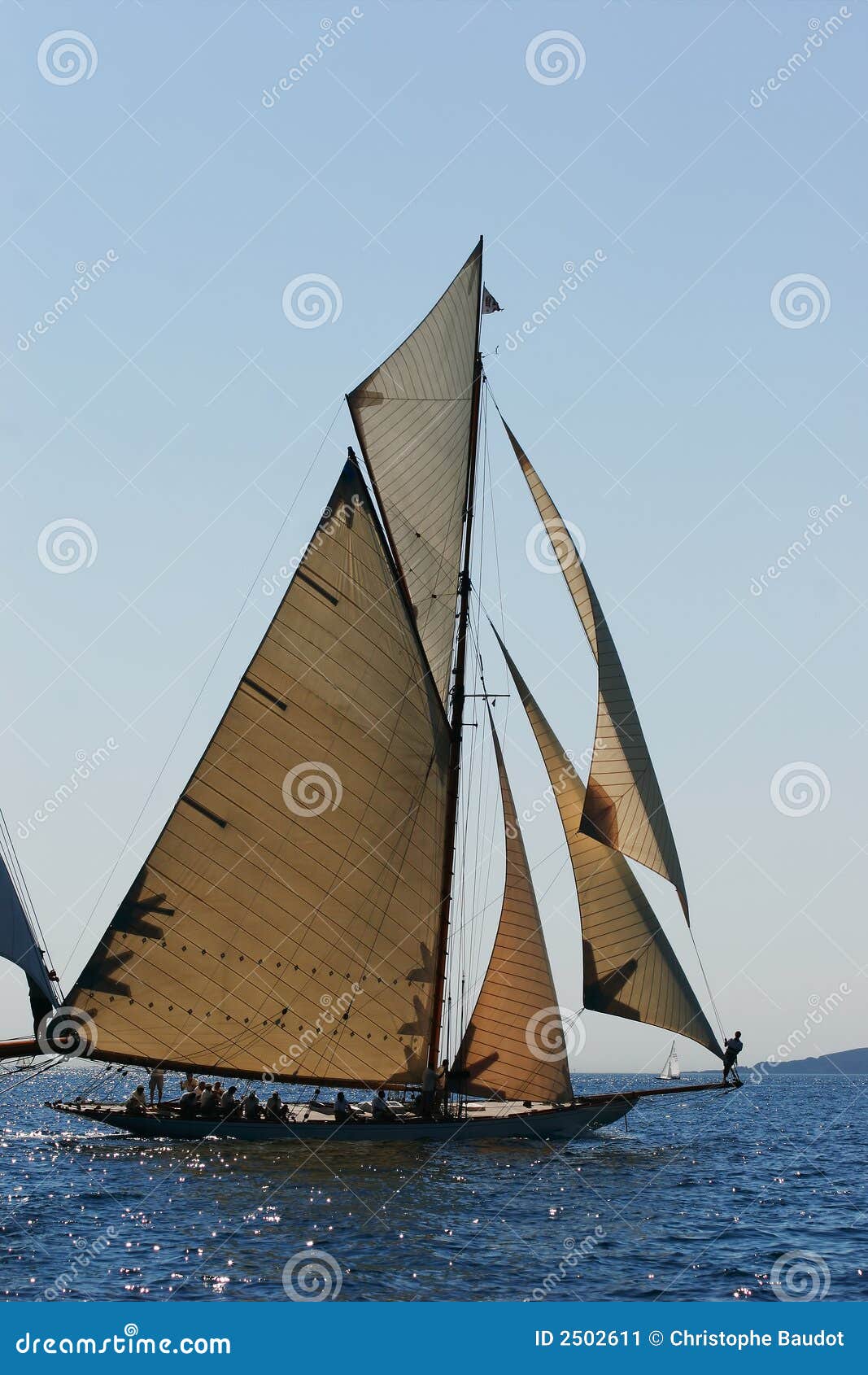 Old sailing boat stock image. Image of navigator, relaxation - 2502611