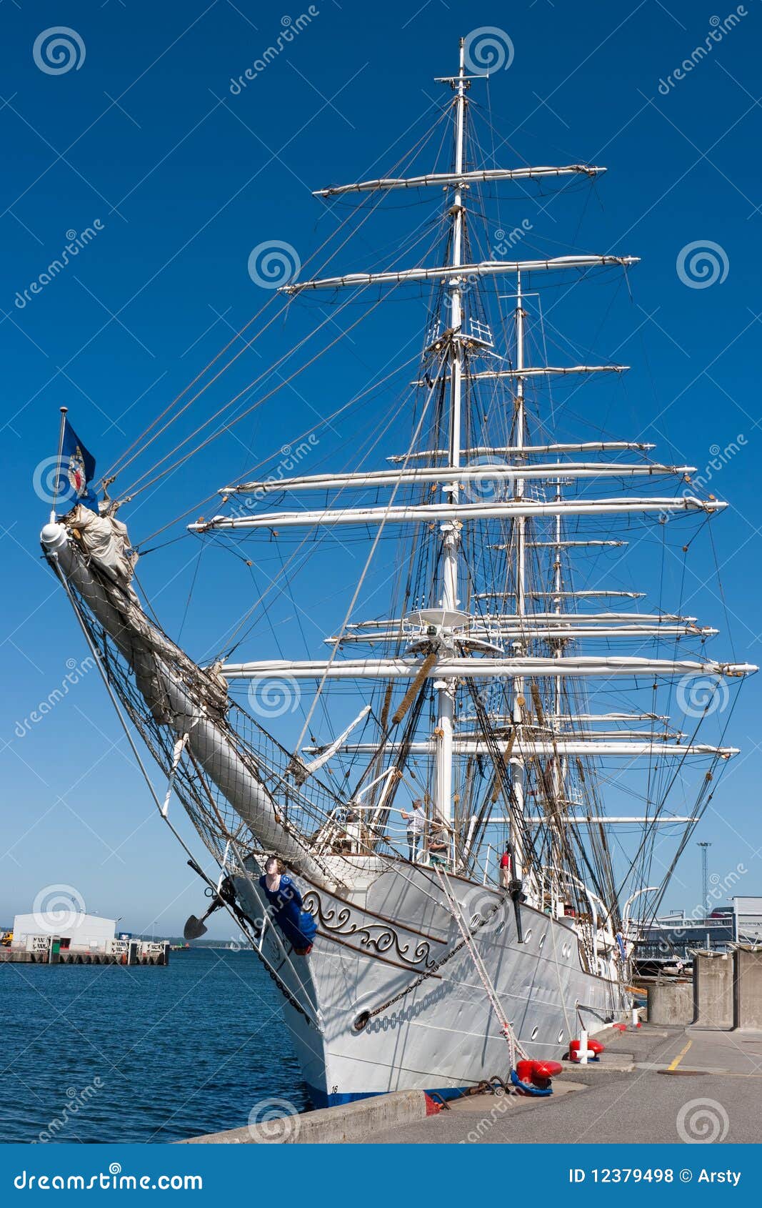 Old sailing ship stock photo. Image of ship, water, boat - 12379498