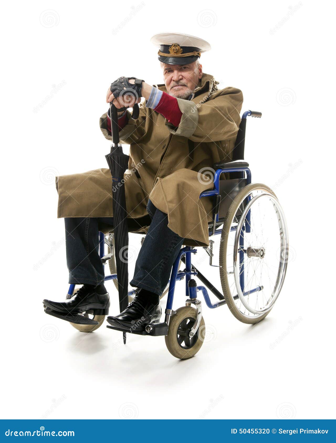 Old sailor stock photo. Image of handicap, nursing, lifestyle - 50455320